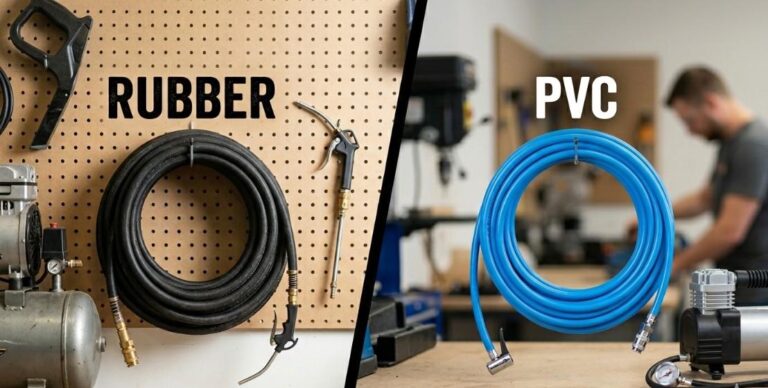 Rubber vs PVC Air Hose: What’s the Difference?